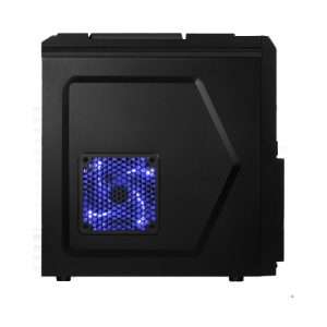 AVP Galaxy 3 Mid Tower Black Case Blue LED Strip USB 3.0 - Watercooling UK