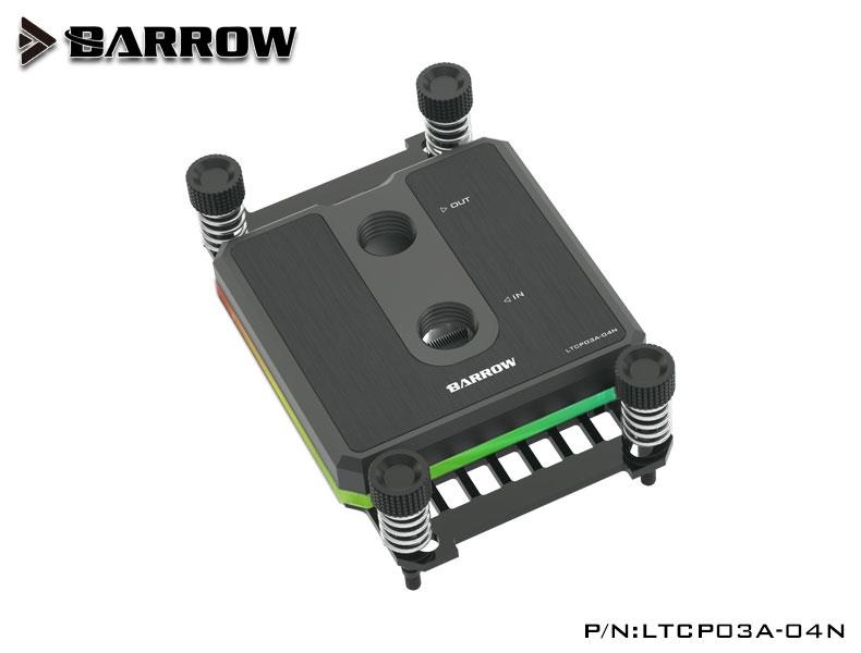Barrow Composite Edition Micro Jet CPU Waterblock, LRC 2.0 RGB, AMD AM3 ...