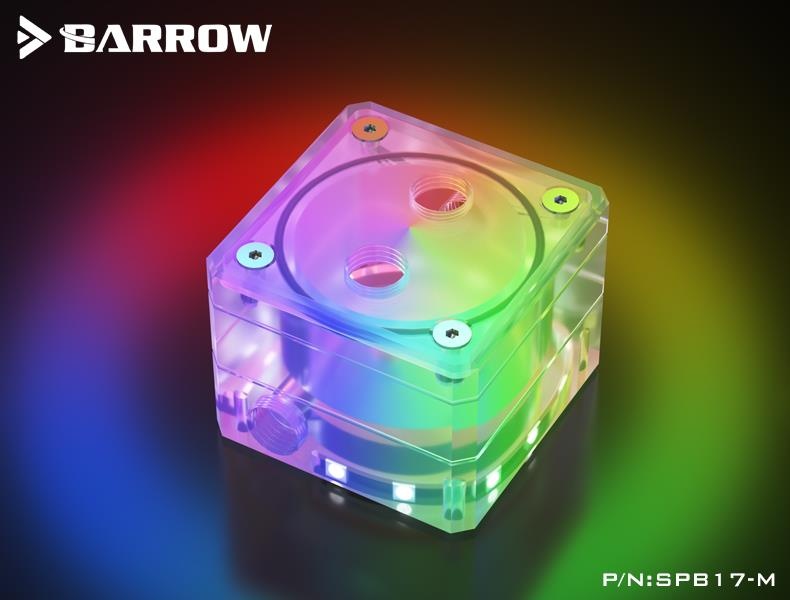 Barrow SPB17-M Mini Reservoir for DDC with LRC 2.0 RGB - Black ...