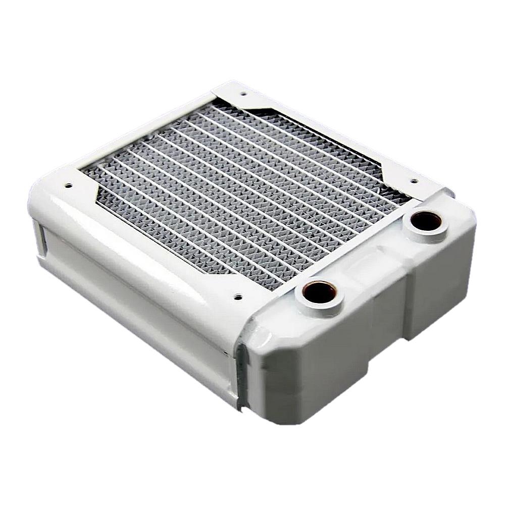 Black Ice Nemesis GTX 120 Radiator - Satin White - Watercooling UK