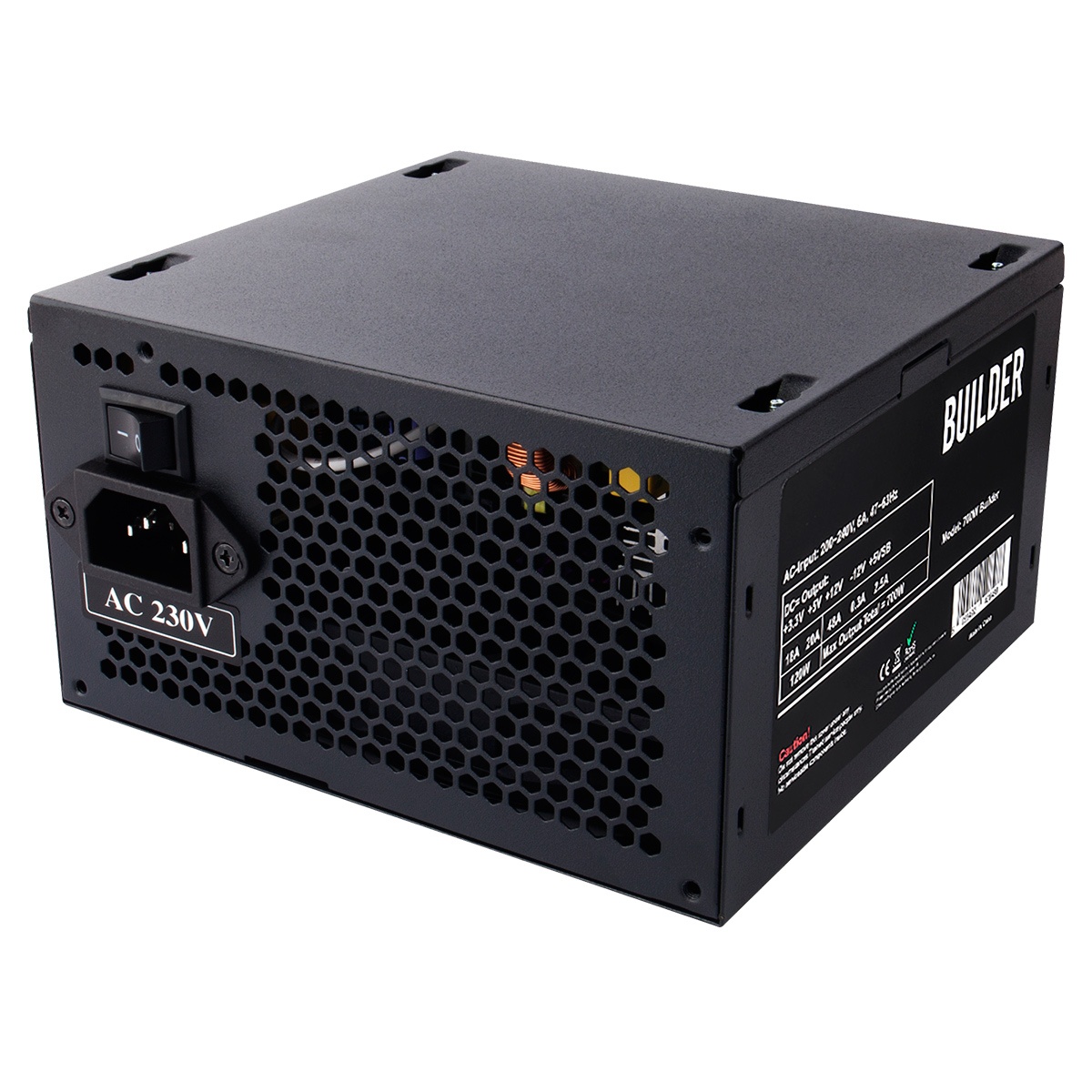 CIT 700w Builder PSU PPFC 6xSata 1xPCIE6+2 4+4pin B GRADE - Watercooling UK