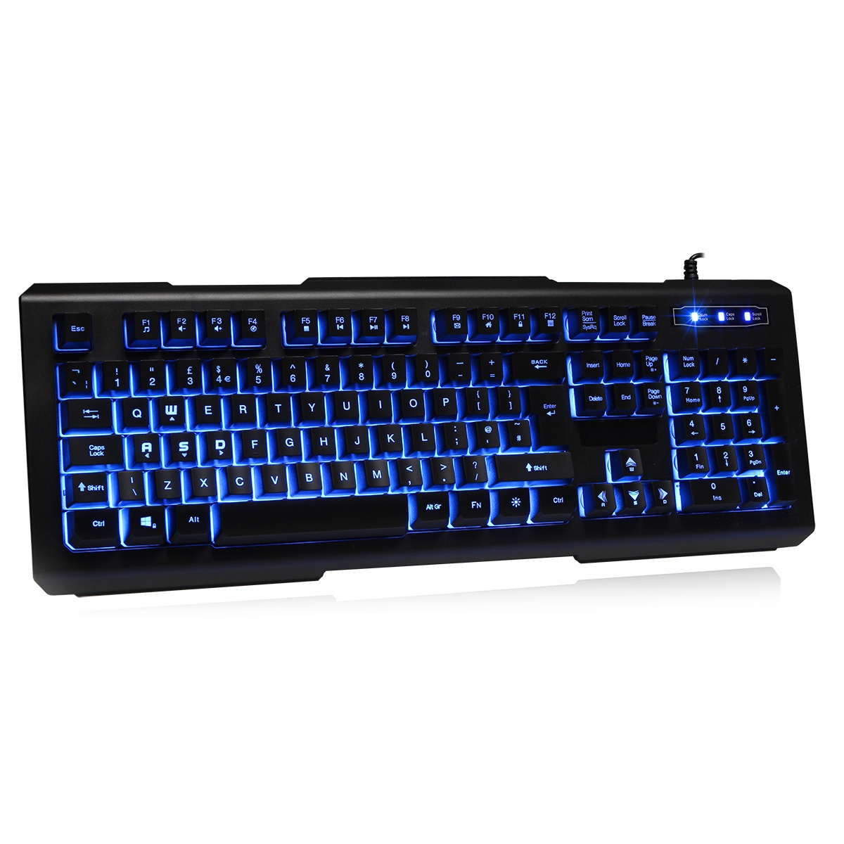 CiT Avenger Illuminated keyboard and Mouse 3 Colour - Watercooling UK
