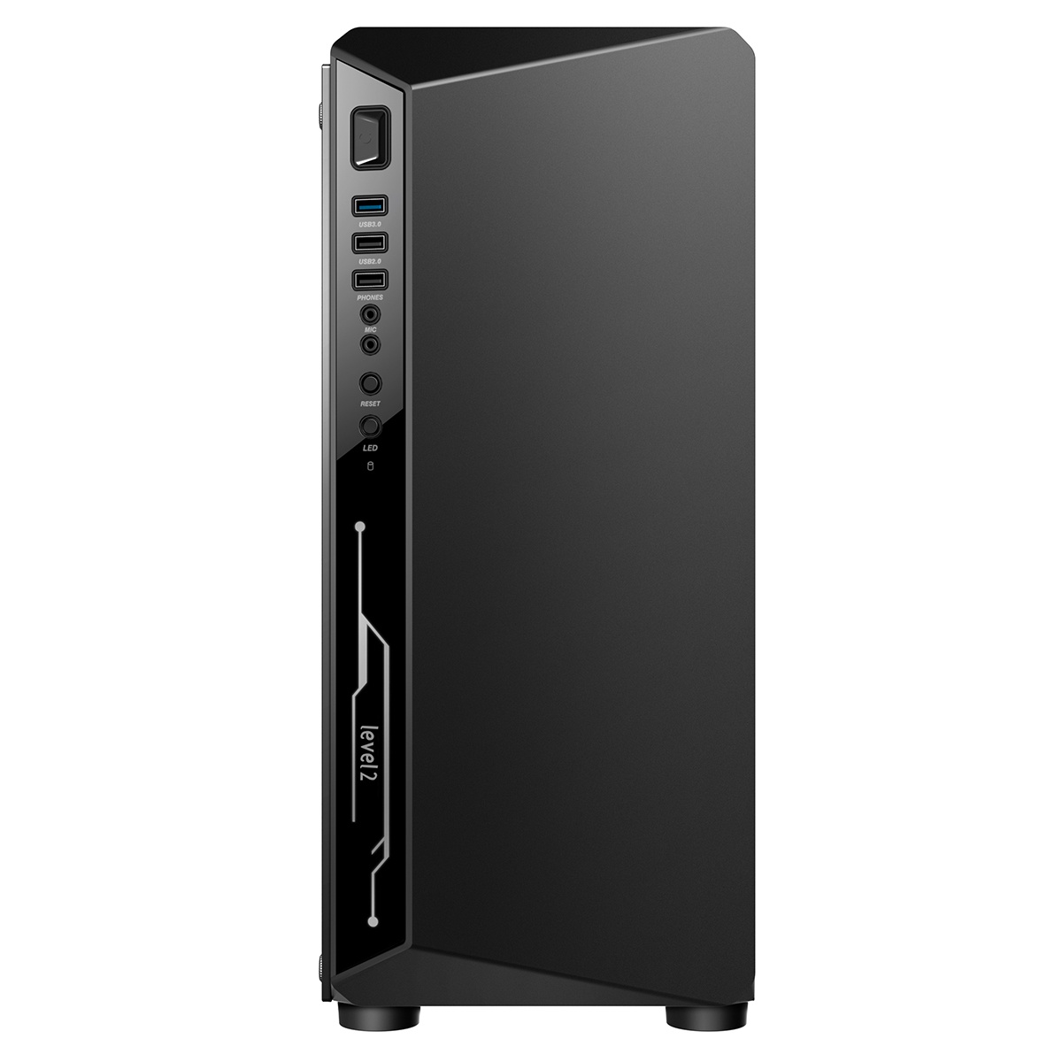 CiT Blitz RGB Gaming Case With Full Acrylic Window - Watercooling UK