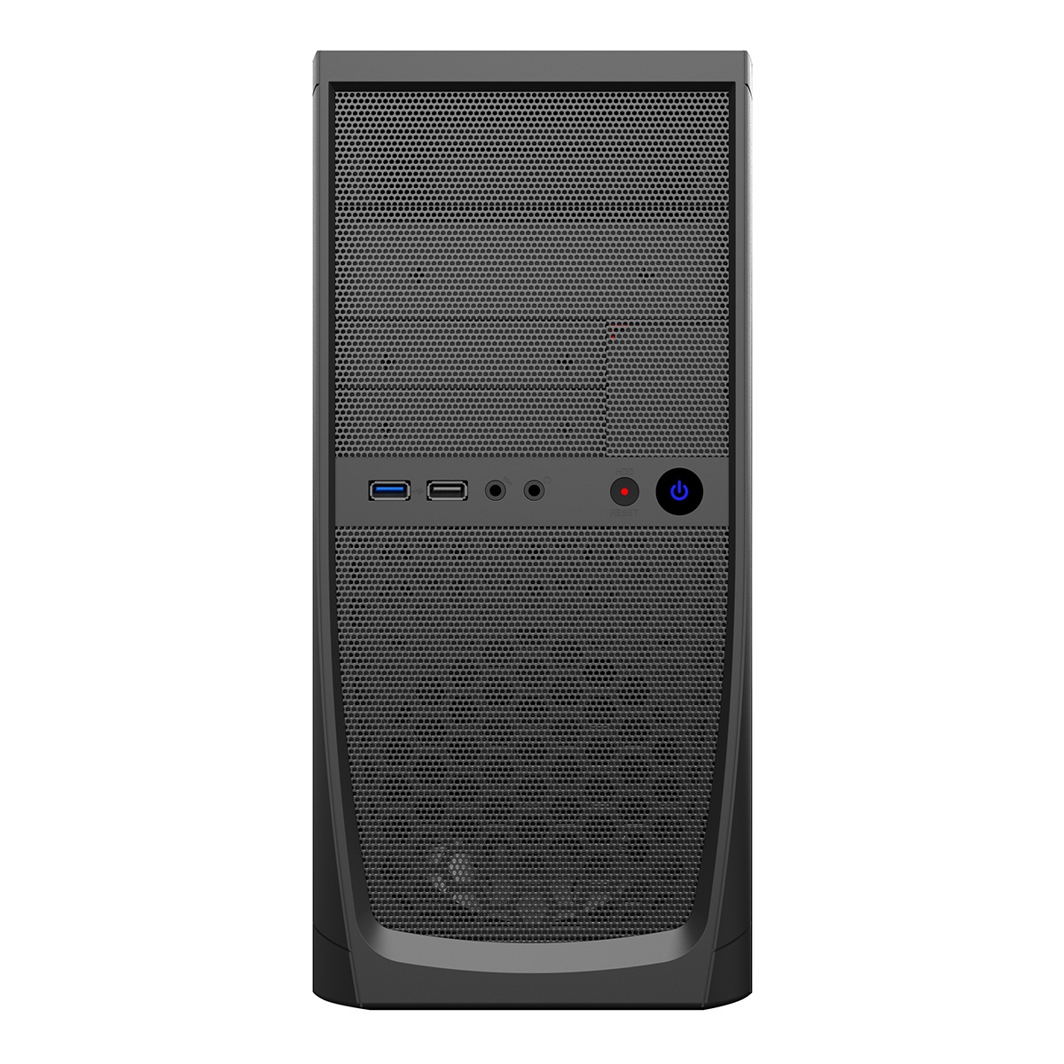 CiT Elite Micro ATX Case Black Interior 500W 12cm Black PSU ...