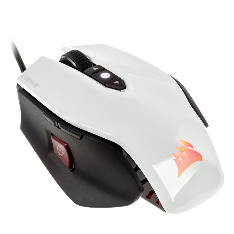 Corsair Gaming M65 Pro RGB FPS Laser Gaming Mouse - white - Watercooling UK