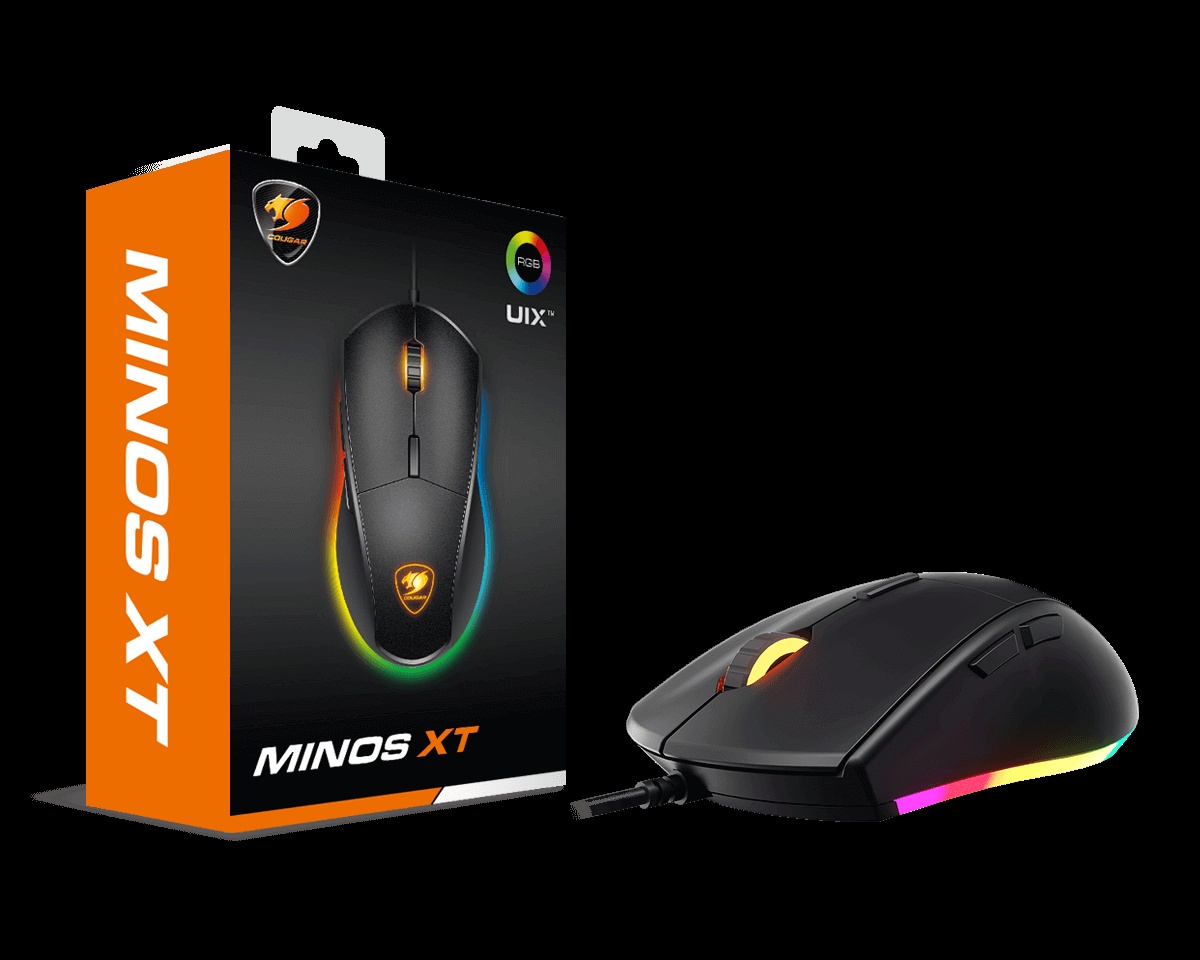 Cougar Minos XT Option Mouse 4000DPI - Watercooling UK