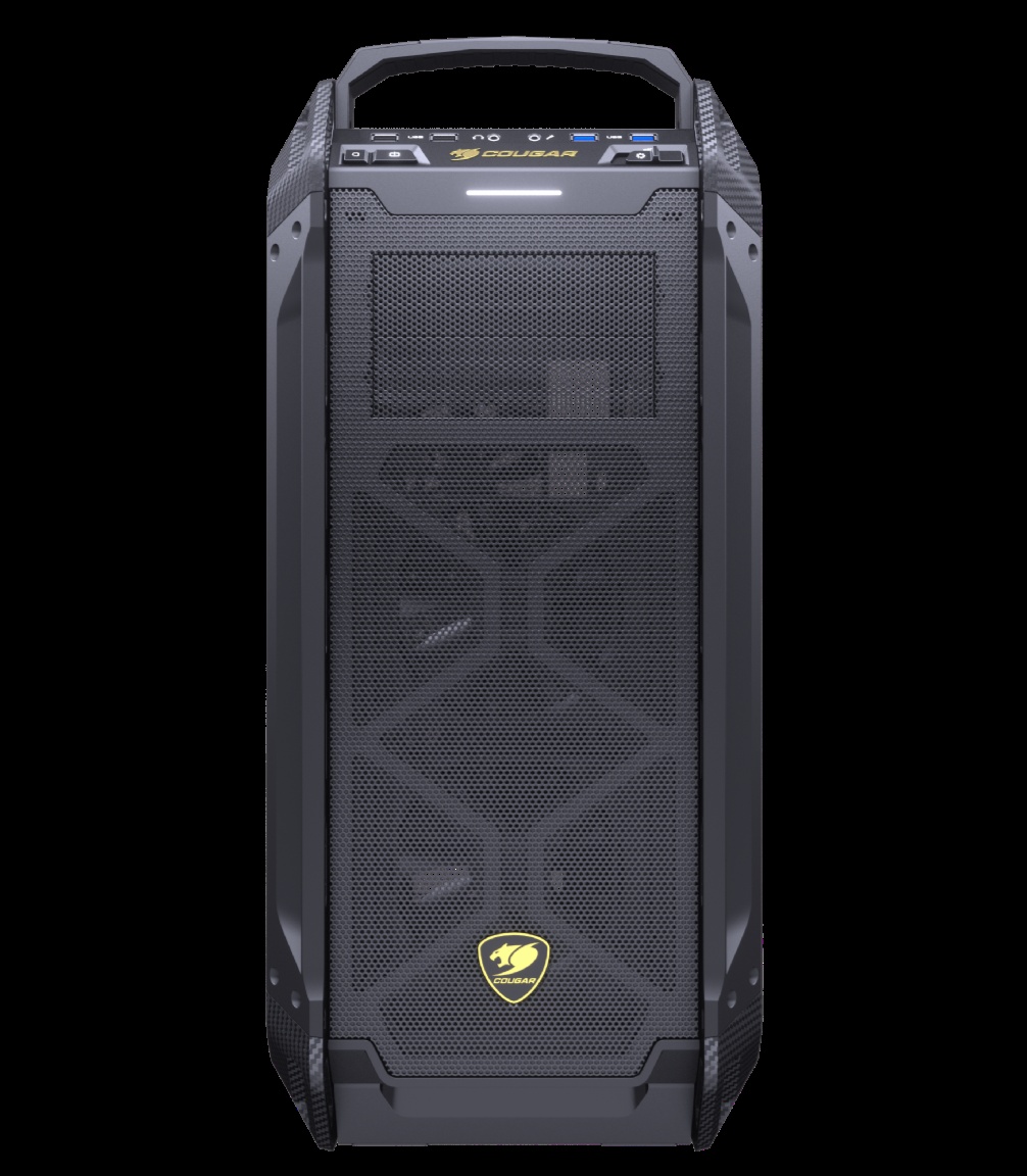Cougar Panzer Max G Full Tower Gaming Case Tempered Glass - Watercooling UK