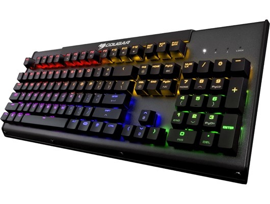 Cougar Ultimus LED Gaming Keyboard with Mechanical TTC-Brown switches ...