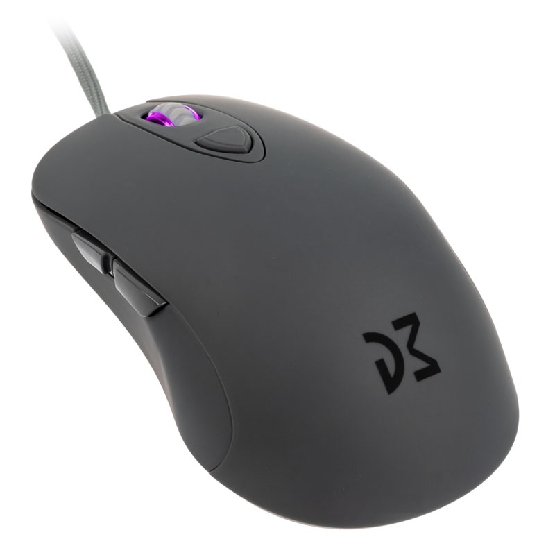 Dream machines DM1 FPS Smoke Gray Gaming Mouse - RGB, dark gray, matt ...