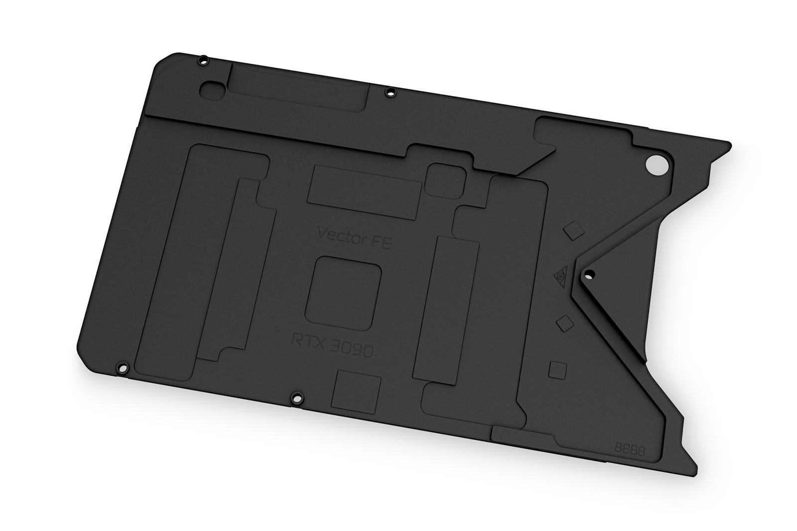 EK-Quantum Vector FE RTX 3090 Backplate - Black - Watercooling UK