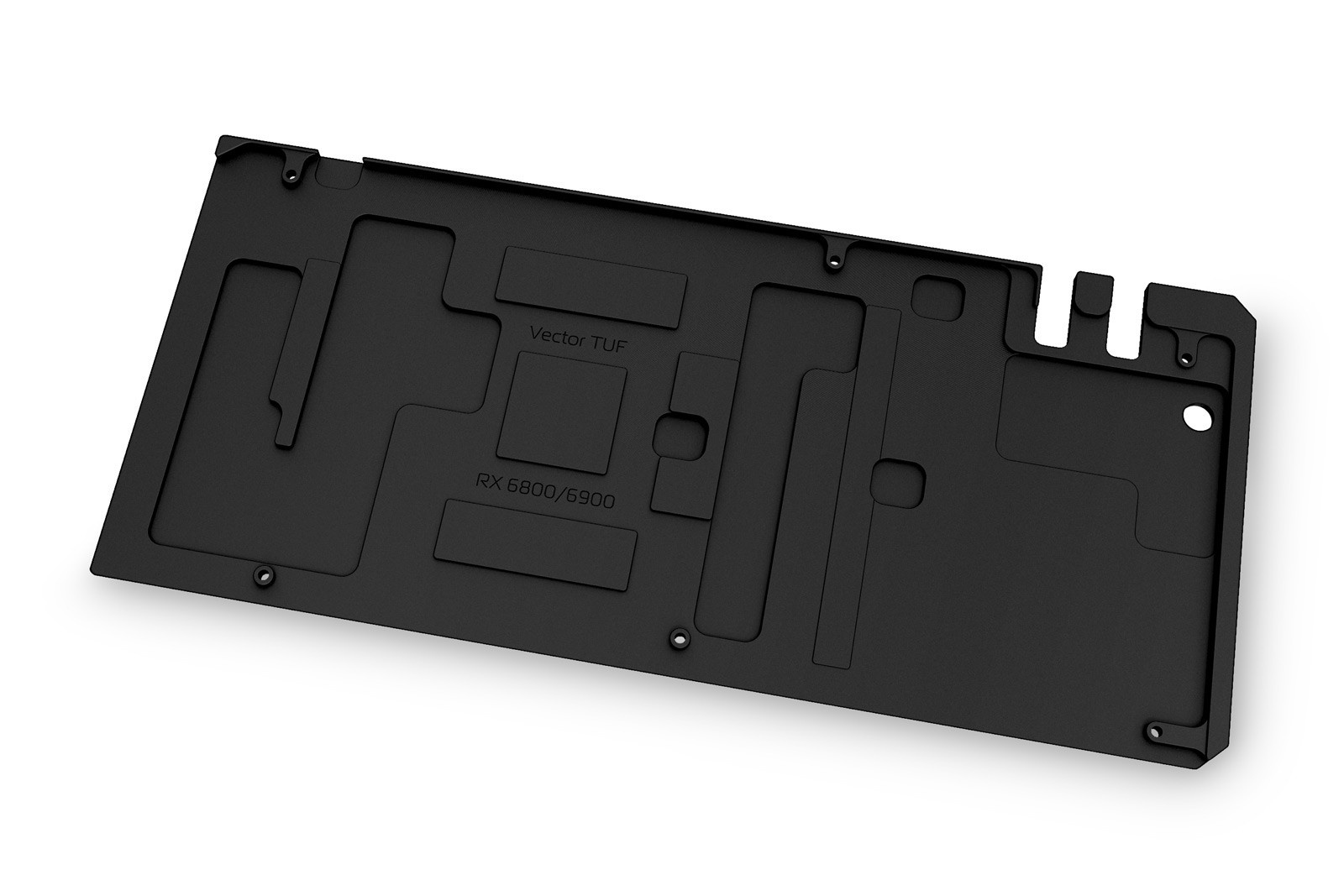 EK-Quantum Vector TUF RX 6800/6900 Backplate - Black - Watercooling UK