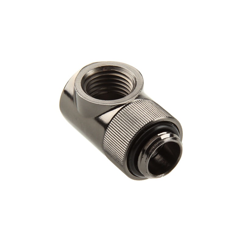 EK Water Blocks EK-CSQ Adapter 90 Degree G1 / 4 - Black Nickel ...