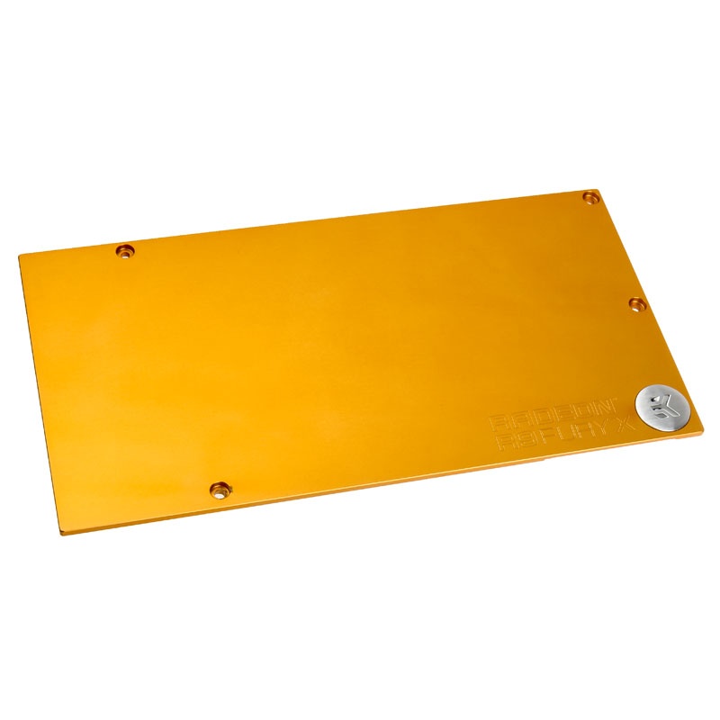 EK Water Blocks EK-FC R9 Fury X Backplate - Gold - Watercooling UK