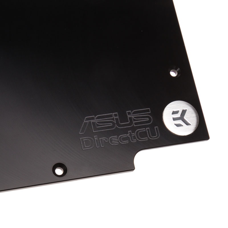 EK Water Blocks EK-FC780 GTX Ti DCII Backplate - Black - Watercooling UK