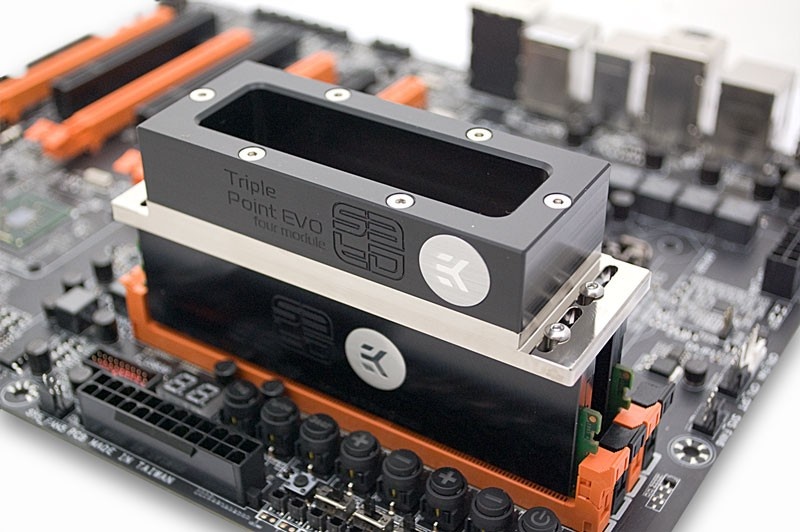 EK Water Blocks EK-SF3D Triple Point EVO Module - Copper (2pcs ...