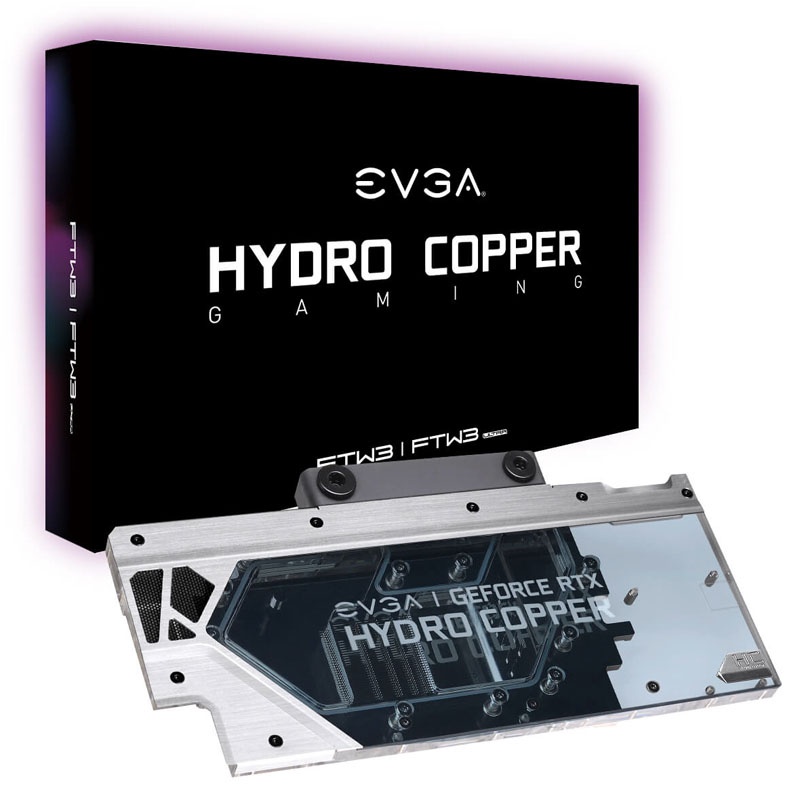 EVGA FTW3 Hydro Copper RGB GeForce RTX 2080 Ti Water Cooler ...