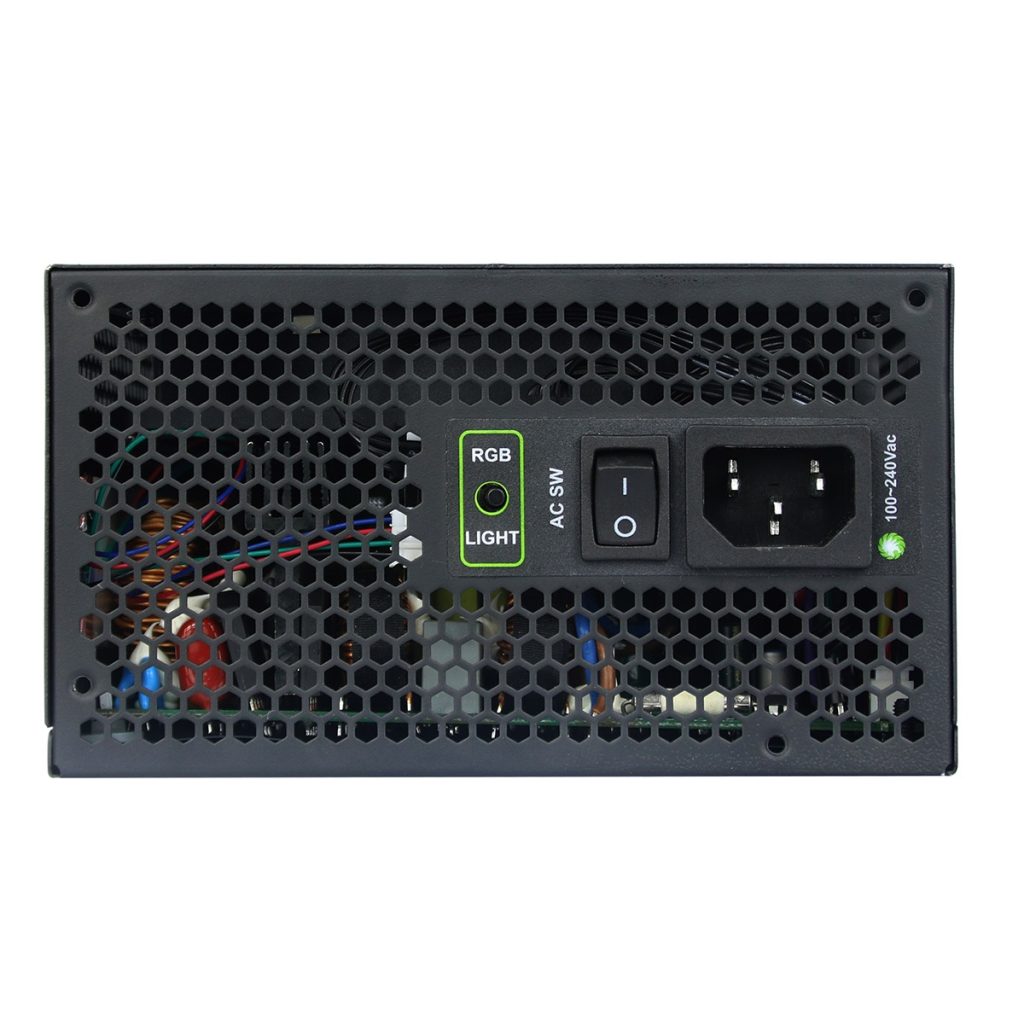 Game Max 1050W Modular RGB Gold 80 Plus 14cm RGB Fan and Illuminated ...