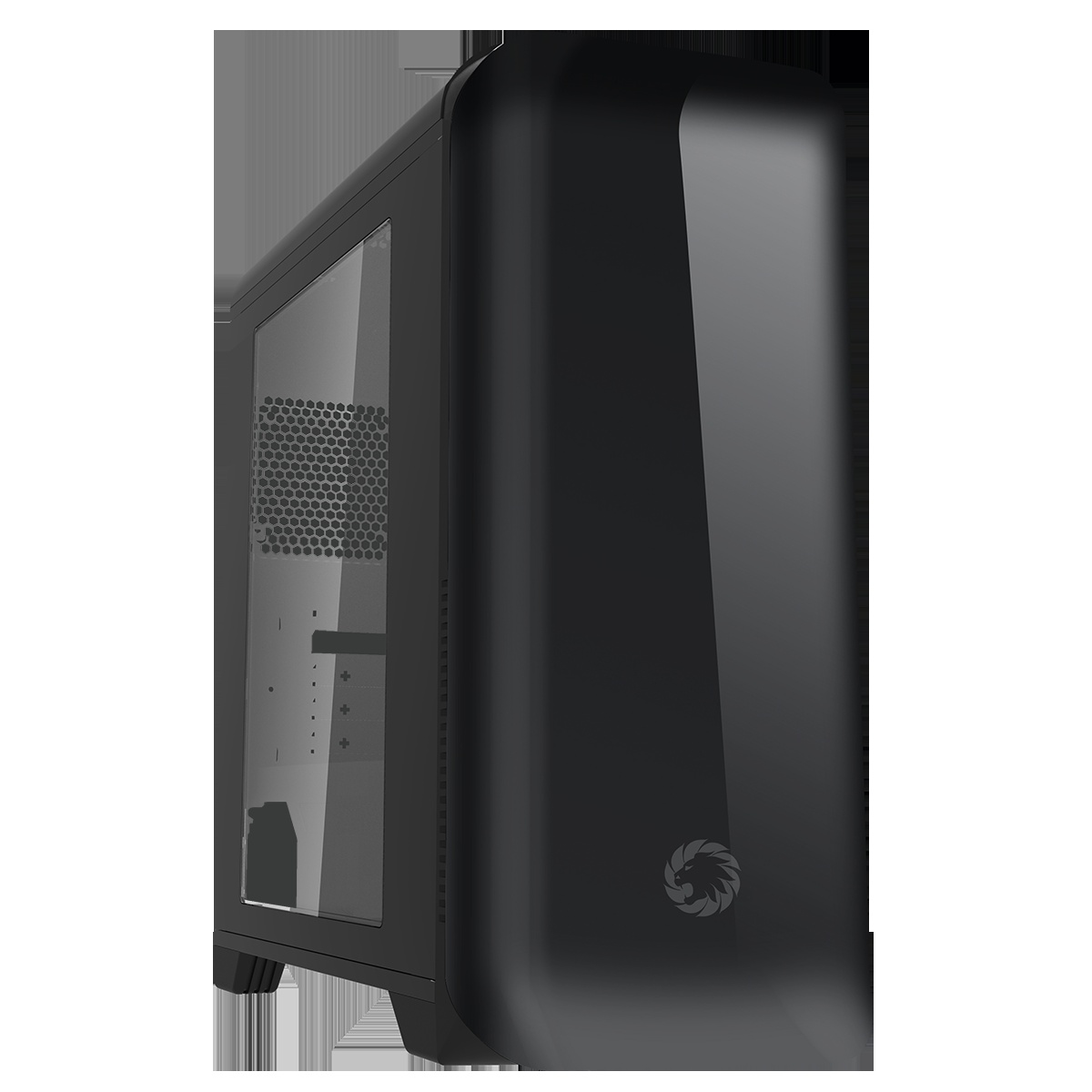 Game Max Explorer Gaming Matx PC Case with 1 x USB3 and Side Window ...