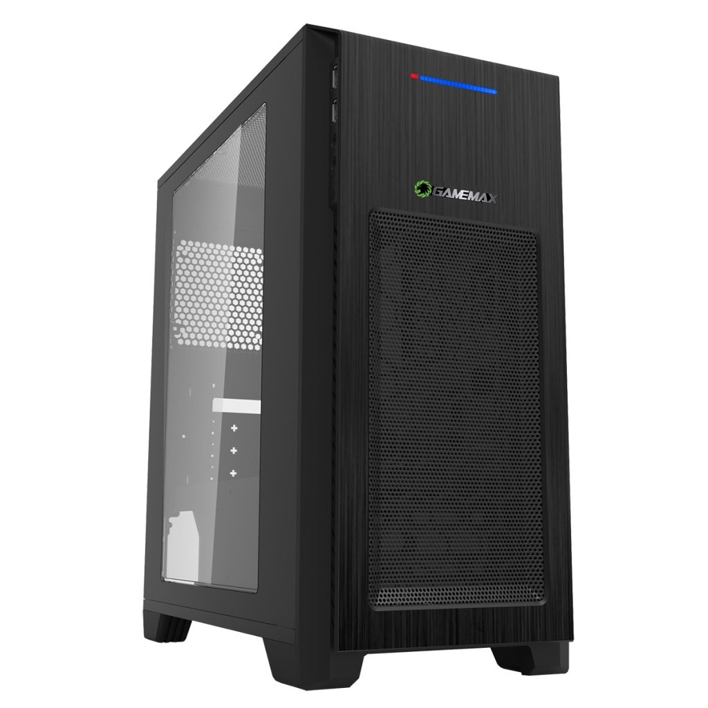 Game Max Mini Kallis Black Gaming Case and Side Window 2 x USB3 ...