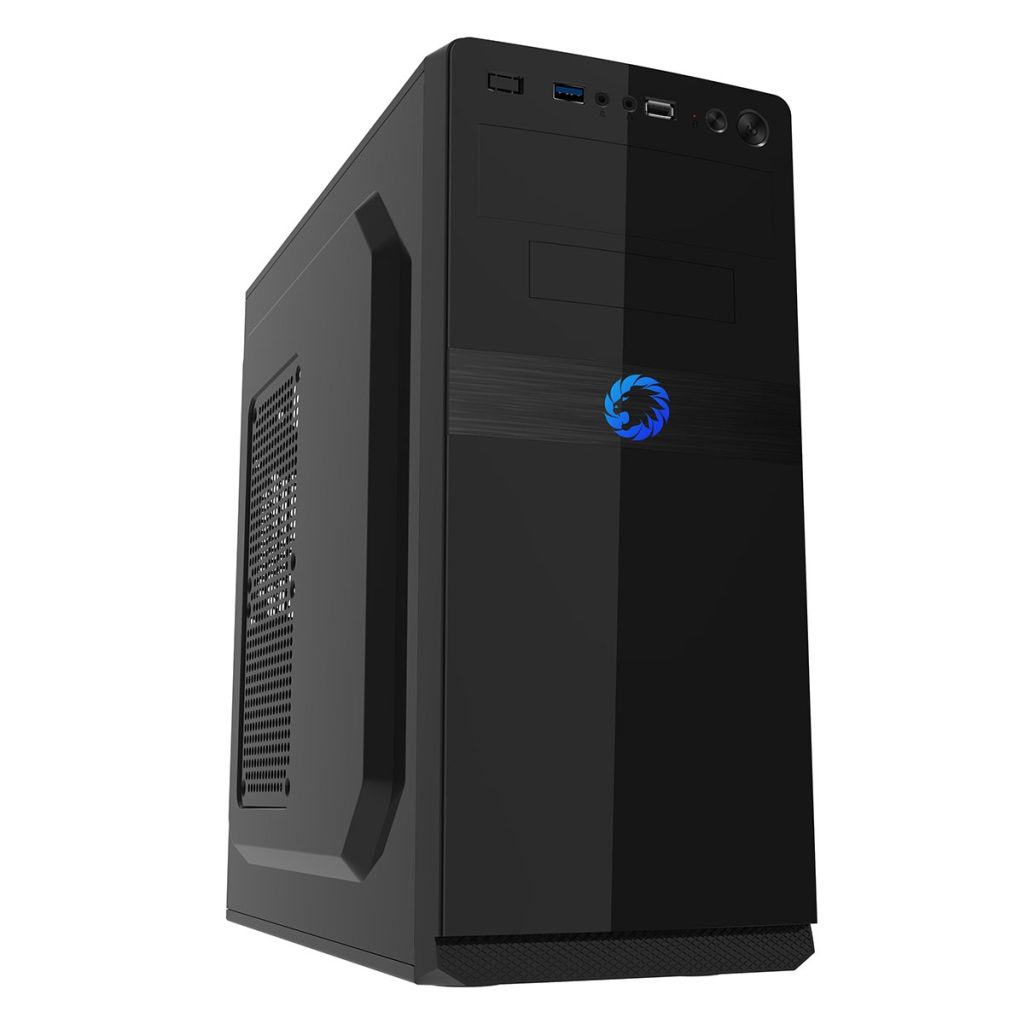 Game Max Proteus Gaming PC Case with Illuminated front Logo with 1 x ...