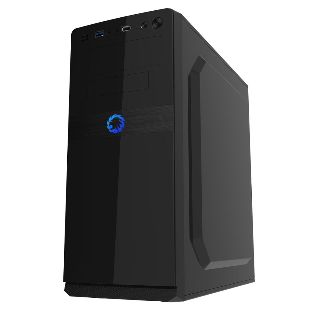 Game Max Proteus Gaming PC Case with Illuminated front Logo with 1 x ...