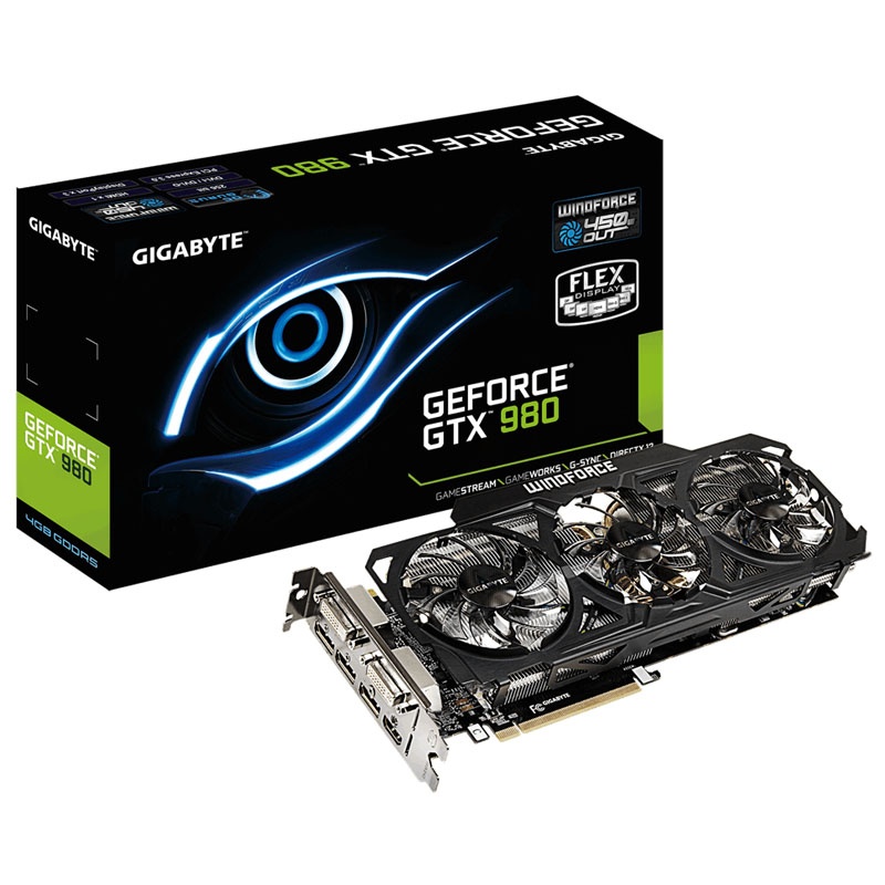 Gigabyte GeForce GTX 980 OC WindForce 3X, 4096 MB GDDR5 - Watercooling UK