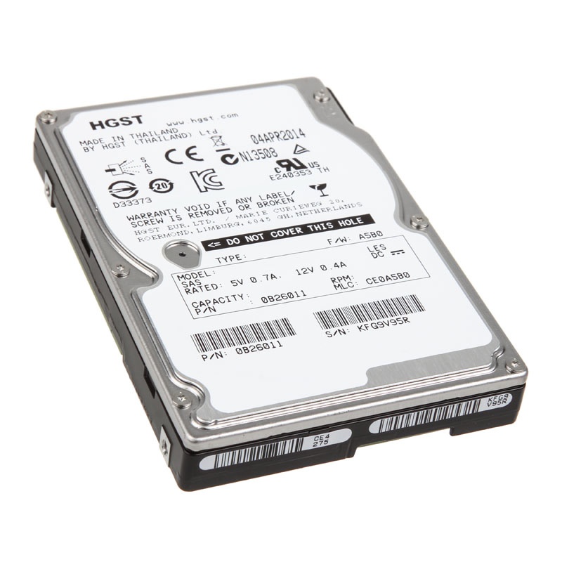Hitachi HGST, Ultrastar C15K600, SAS, 15000RPM, 2,5 inch - 300 GB ...