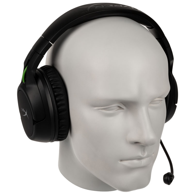 HyperX CloudX Flight Wireless Headset - Black / Green - Watercooling UK