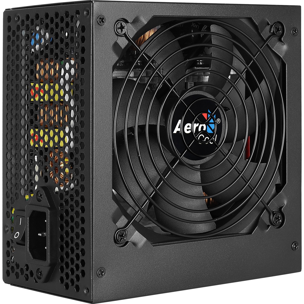 AeroCool Integrator 700W Semi Modular PSU 12cm Black Fan Active PFC ...