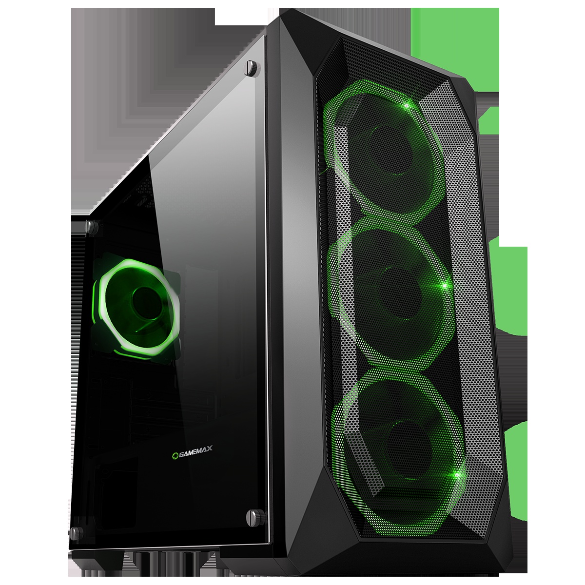 Game Max Kamikaze PRO ARGB 3pin Fans x4 TG Side Window Fan Control ...