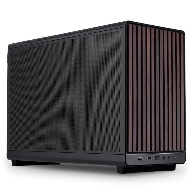 Lian Li DAN Cases A3-mATX Wood Edition PC Case, Micro-ATX - Black ...