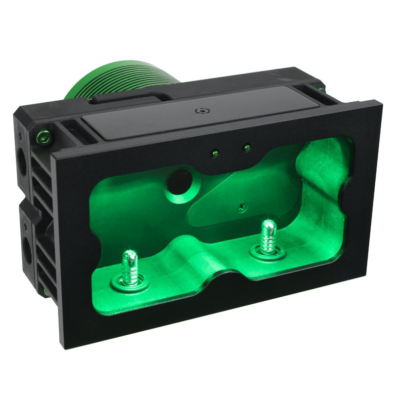 Monsoon D5 Premium M2 expansion tank - green - Watercooling UK