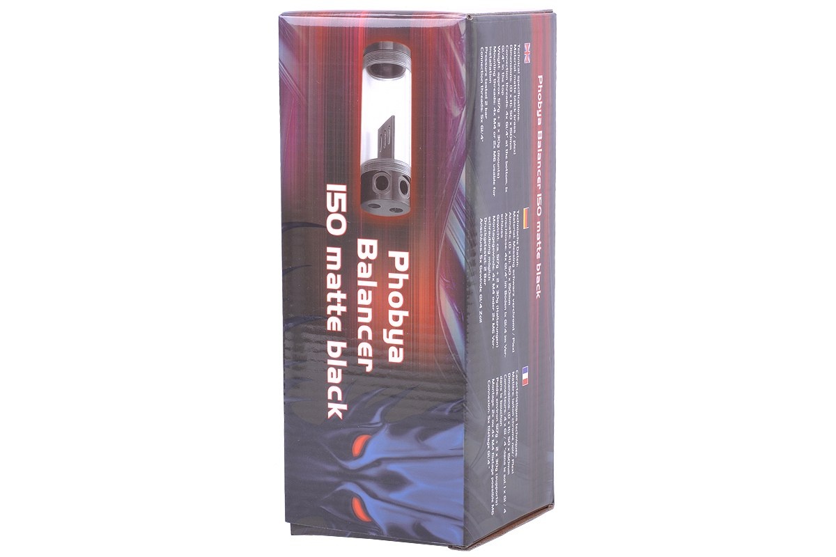Phobya Balancer 150 black matte - Watercooling UK
