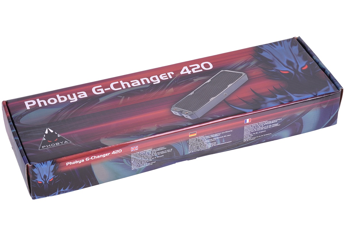 Phobya G-Changer 420 Radiator - Watercooling UK