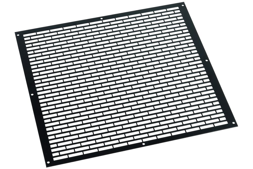 Phobya Nova 1080 Box faceplate - Bricky - black - Watercooling UK