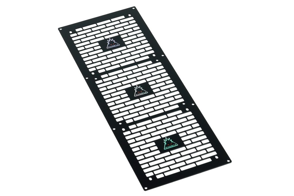 Phobya Radiator Grill Triple (420)/ Bricky Black Coating - Watercooling UK