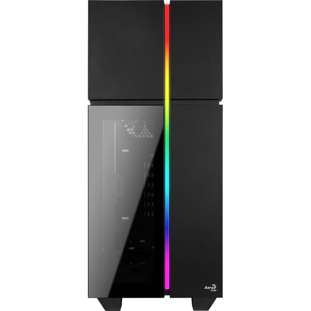 AeroCool Playa Mid-Tower RGB LED Temp Glass - Watercooling UK