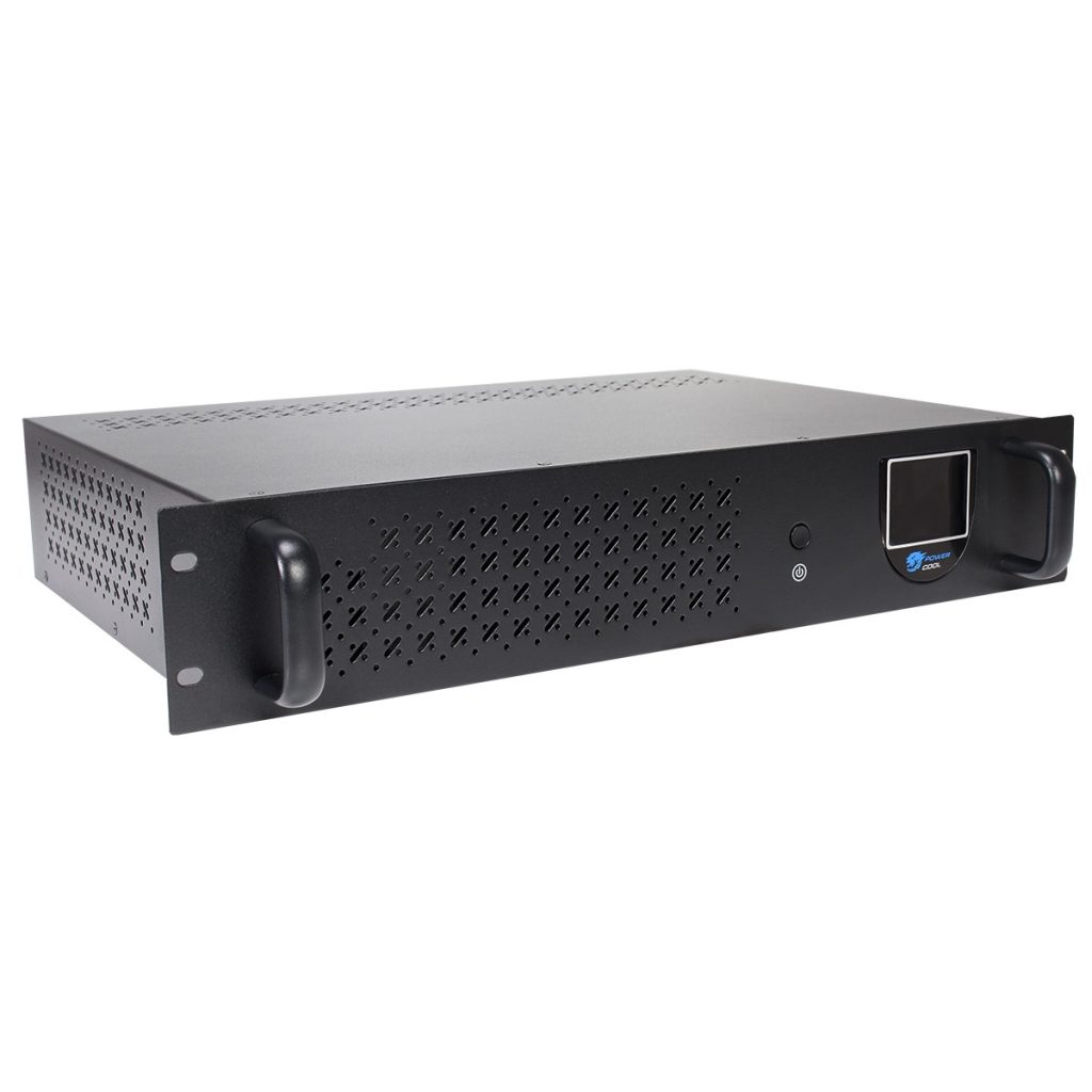 Powercool Rack-Mount Off-Line UPS 650VA with LCD and USB Monitoring ...