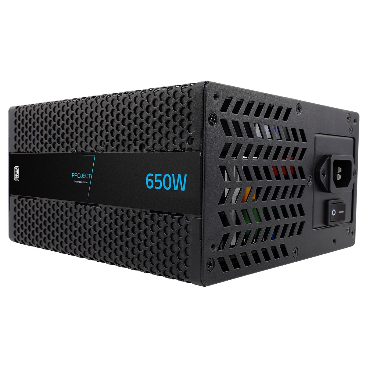 AeroCool Project 7 P650 RGB Full Modular 650w 80 Plus Platinum APFC PSU ...