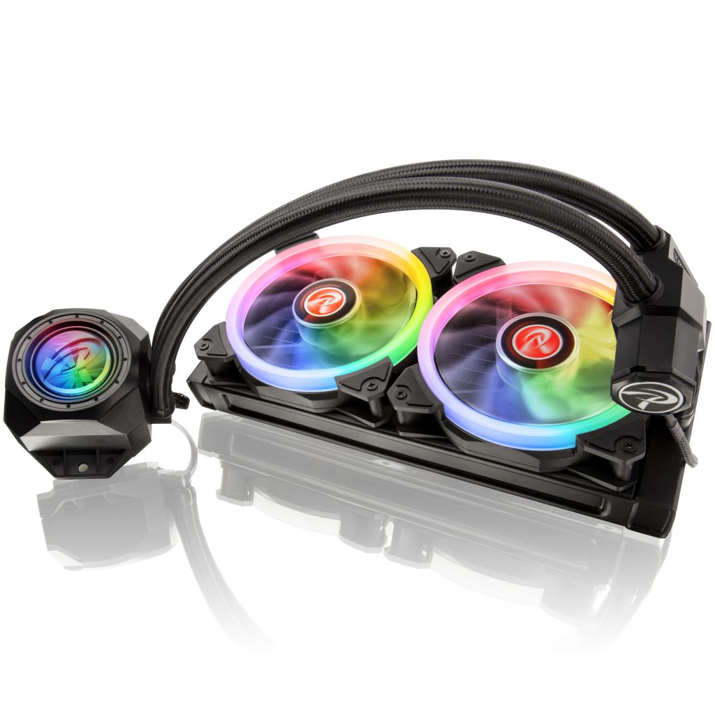 RAIJINTEK Orcus RGB Rainbow Complete Water Cooling - 240mm ...