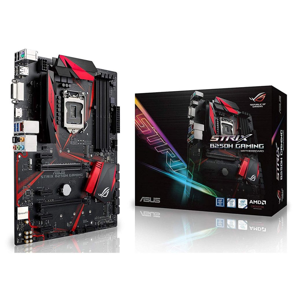 Asus ROG STRIX B250H Gaming Socket 1151 DDR4 S-ATA 600 ATX Motherboard ...