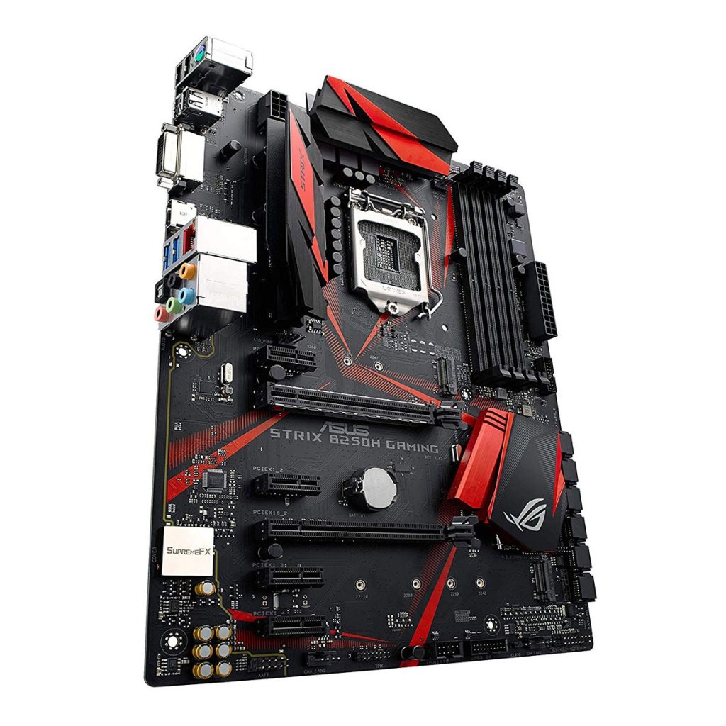 Asus ROG STRIX B250H Gaming Socket 1151 DDR4 S-ATA 600 ATX Motherboard ...