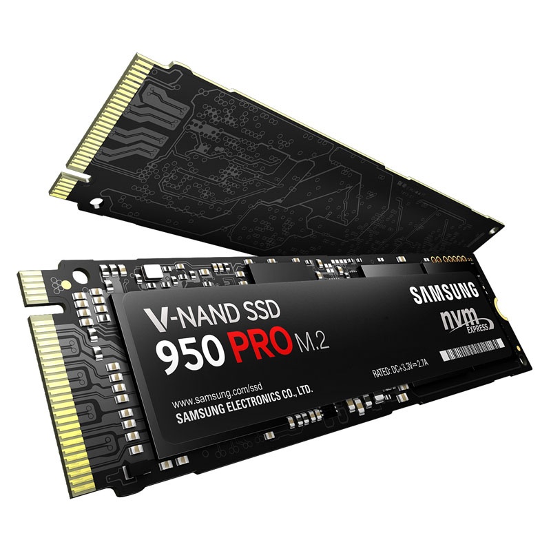 SAMSUNG 950 Pro SSD NVME, M.2 type 280-D3-M (NGFF) - 256 GB ...