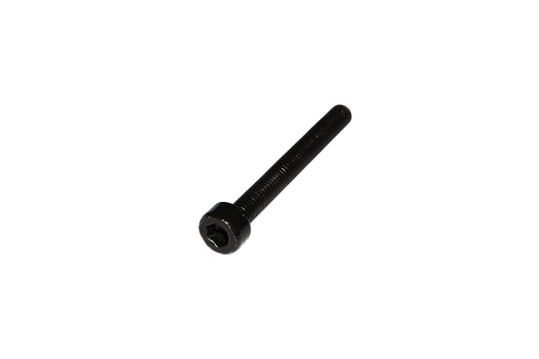 Screw DIN 7984 M3 x 25 hexagon - black - Watercooling UK