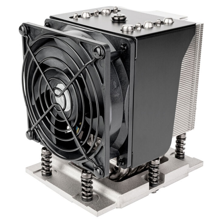 Silverstone SST-XE04-SP5B CPU cooler, AMD SP5 - silver - Watercooling UK