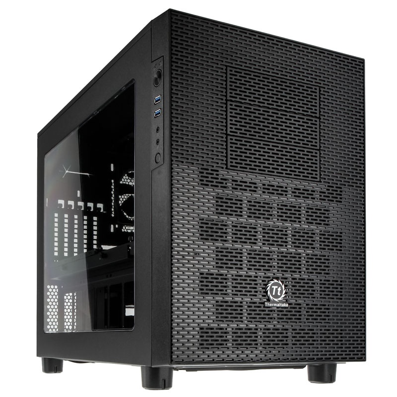 Thermaltake Core X2 Micro-ATX Case - Black Window - Watercooling UK
