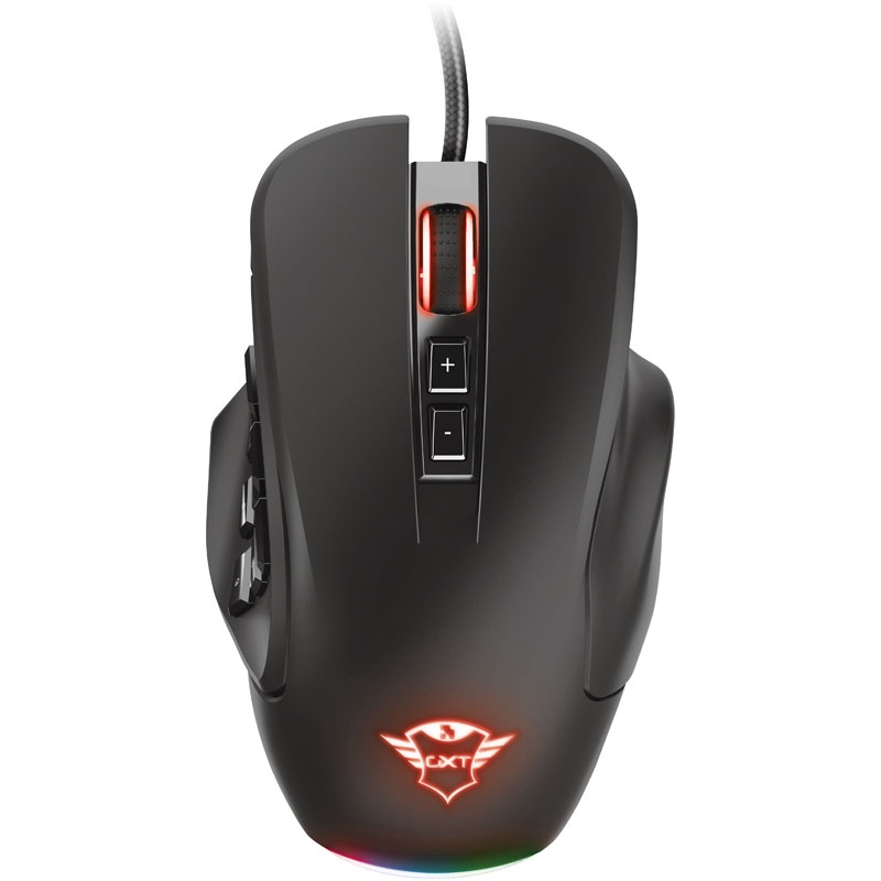 Trust Gaming Trust GXT 970 Morfix customizable gaming mouse - black ...
