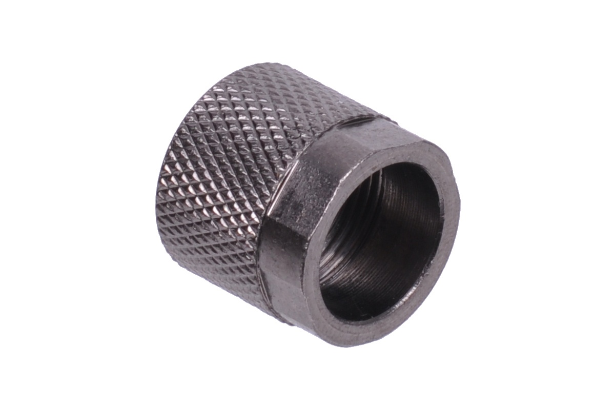 union nut 13mm type 2 - black nickel - Watercooling UK