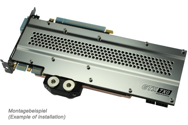 Watercool HEATKILLER GPU backplate GTX 7X0 - Watercooling UK