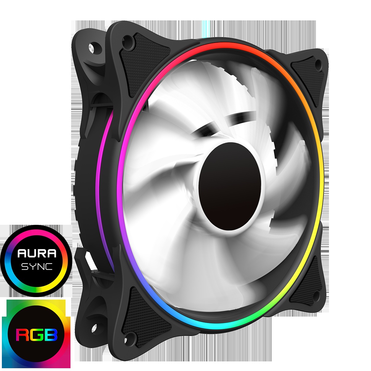WCUK Spec XSPC TX360 White Radiator and Game Max Fans Value Kit with ...
